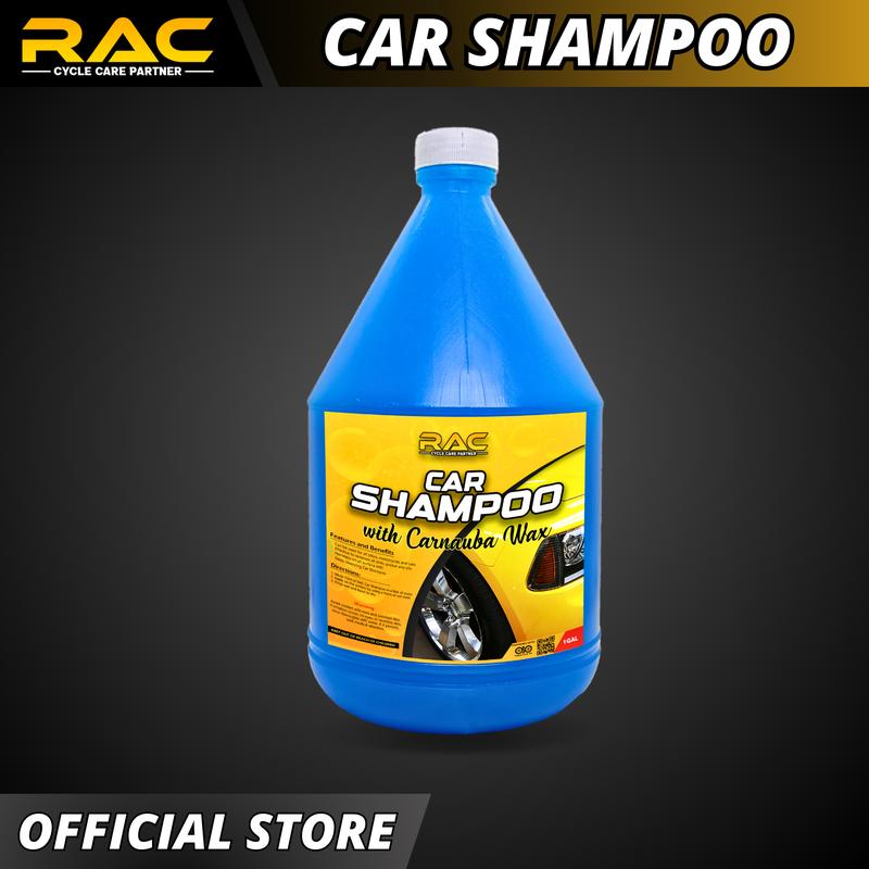 RAC 1 Gallon Car Shampoo With Carnauba Wax - TikTok Shop Philippines