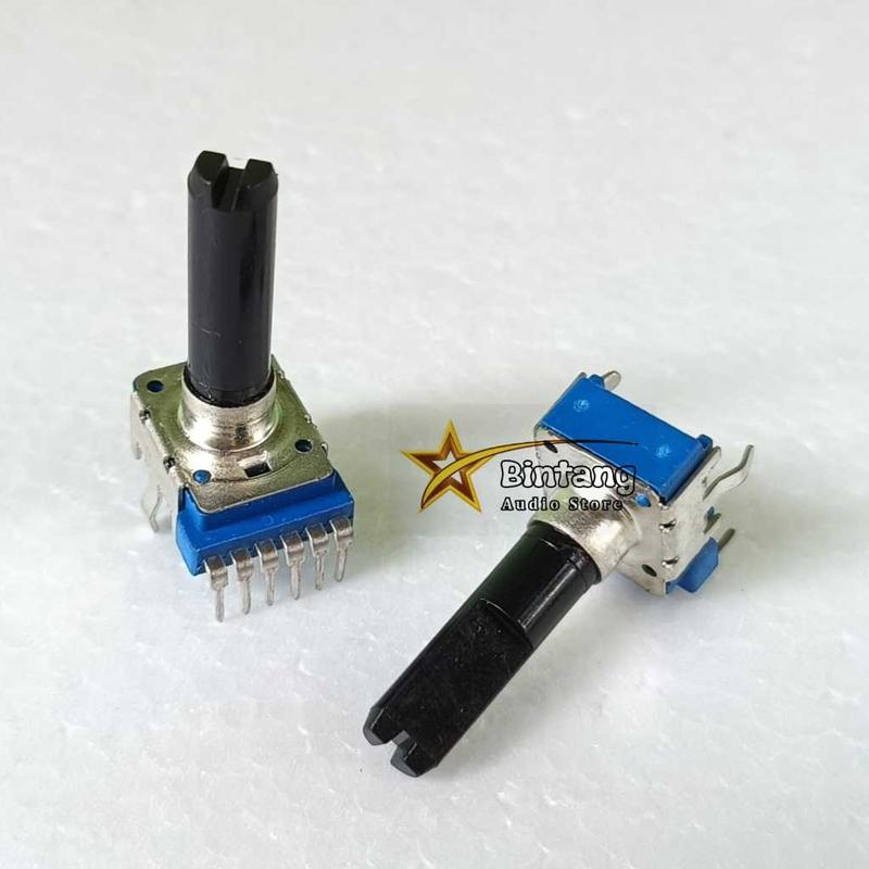 Potensio Segi Original / Potensio Mixer Stereo 6 pin Kaki Tekuk - Shop ...