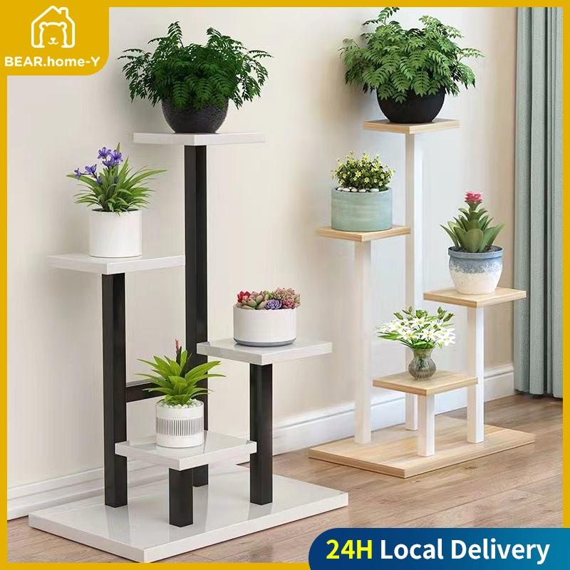 Multi Layered Flower Rack Simple Flower Rack Indoor and Outdoor ...