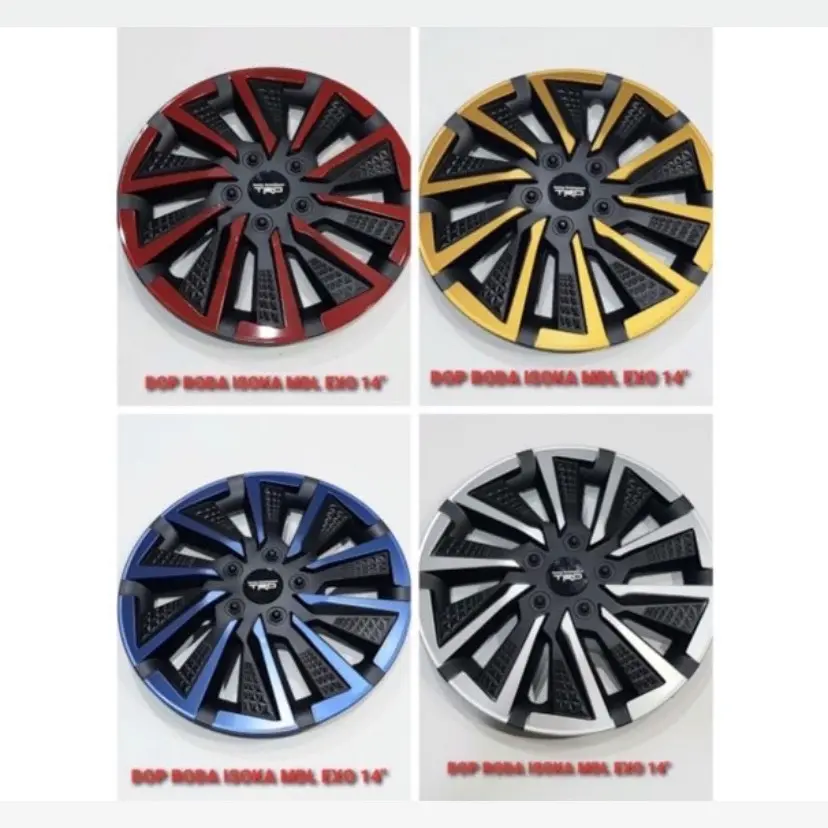 Dop velg ring 13 & 14 model EXO TRD mobil Universal Avanza Xenia Etios ...