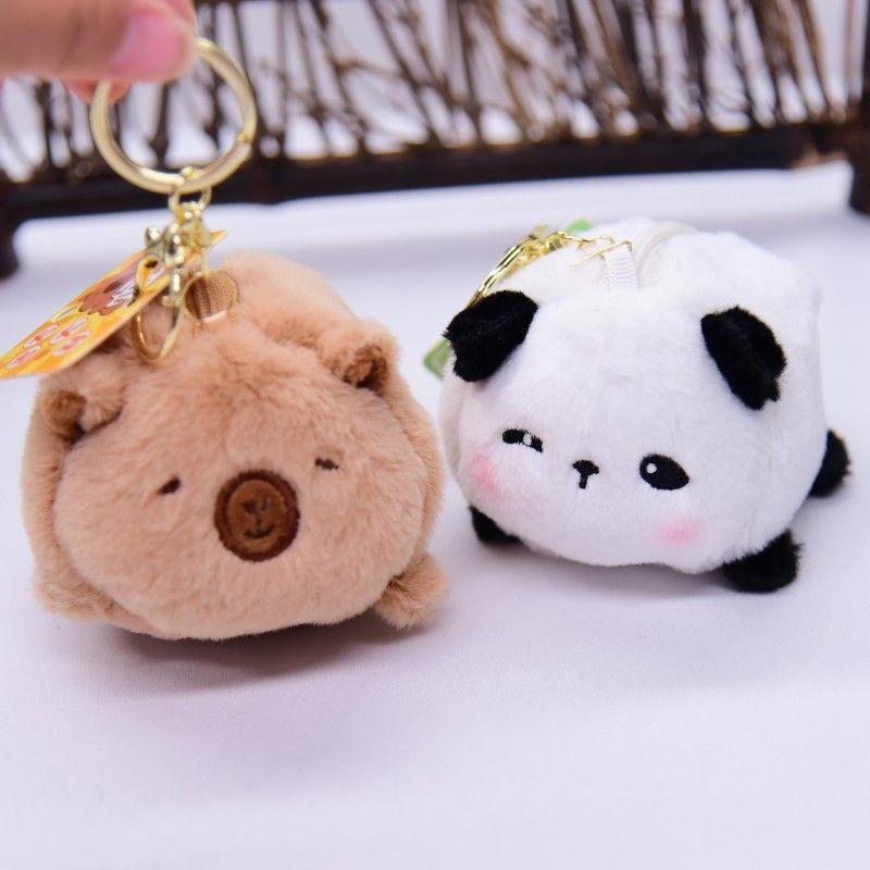 Dompet Syiling Panda, Loket Anak Patung Mewah Comel, Rantai Kunci ...