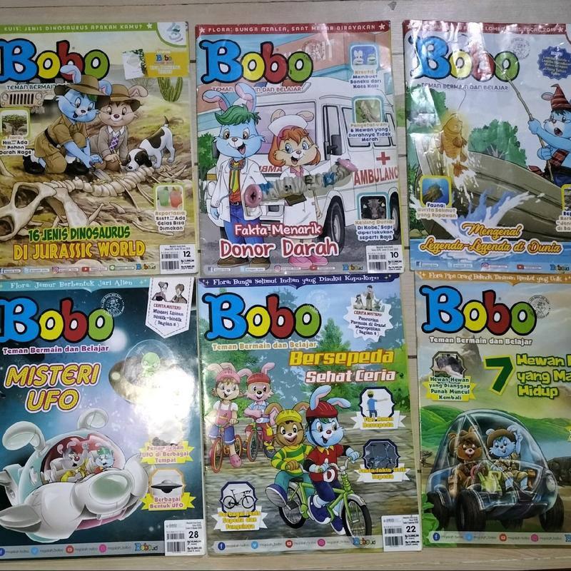Majalah Bobo edisi tahun 2000- 2024 tergantung kesediaan stok - Shop | Tokopedia