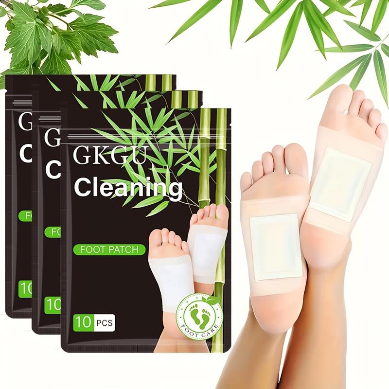 70 Pieces Deep Cleansing Foot Patches - Natural Bamboo and Ginger - TikTok Shop Singapore