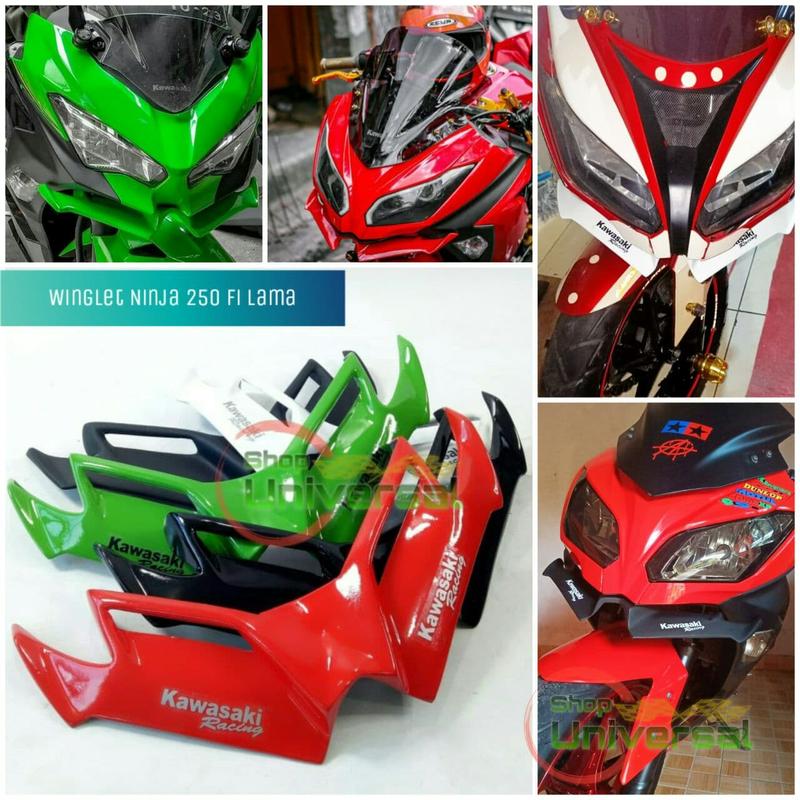 WINGLET NINJA 250 FI 2013 2014 2015 2016 2017 WINGLET NINJA 250 - Shop ...