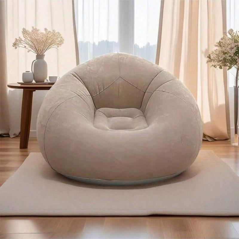 Large Slouchy Inflatable Sofa Chairs PVC Lounger Seat Bean Bag Sofas ...