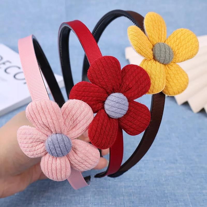 Bando Bunga Anak Perempuan Karakter Korea Set Bondu Bandana Cewek ...