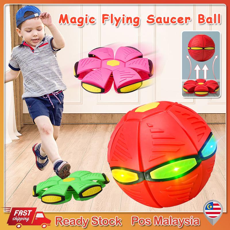 Bola Magic Flying Saucer Ball UFO Flying Ball Flat Throw Dis - TikTok ...