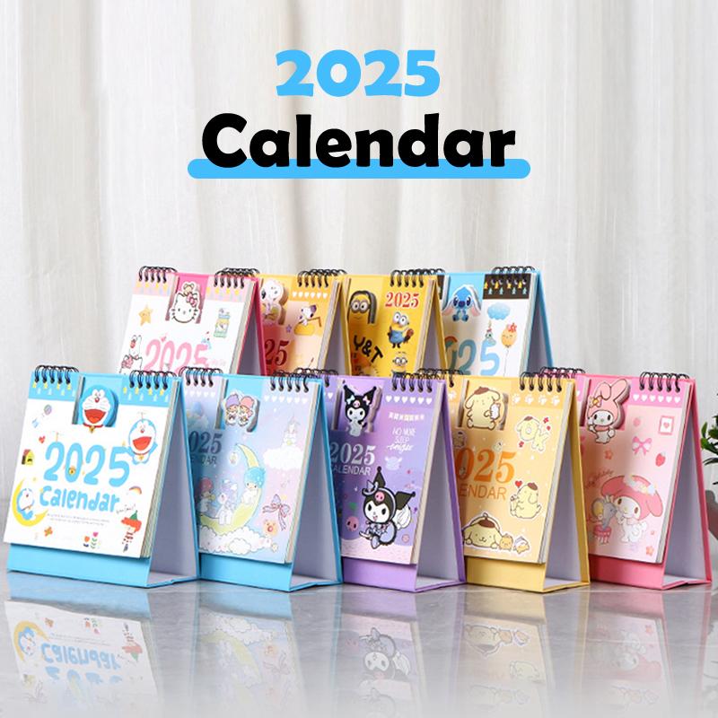 Kalendar Meja, Reka Bentuk Kartun Comel dan Lucu, Perancang Kawaii ...