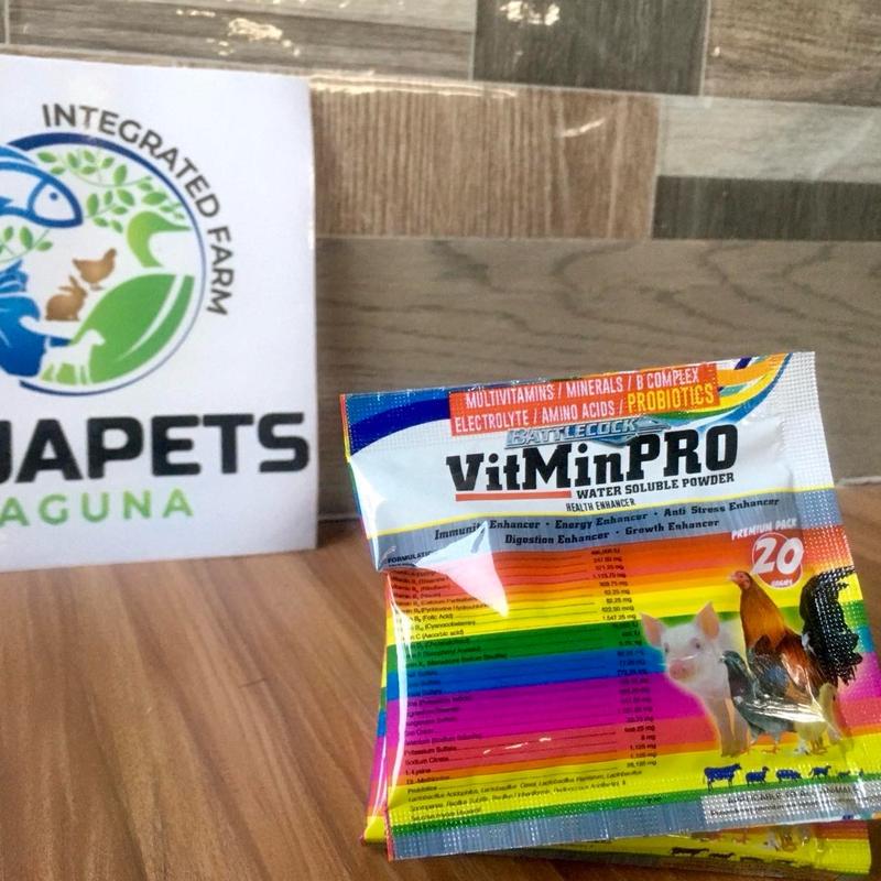 Battlecock VitminPRO Powder 20g (3 sachets) / Poultry/ Gamefowl ...
