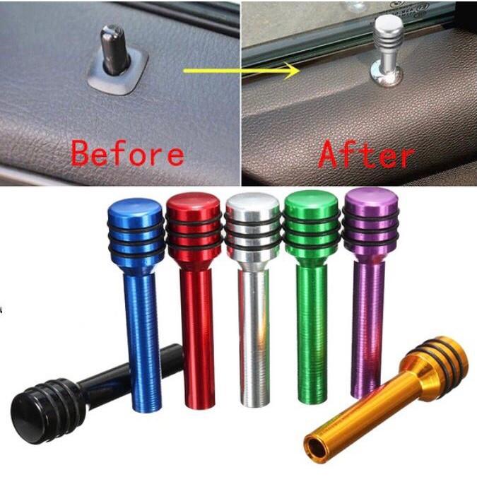OO 1pcs Universal Aluminum Interior Door Lock Knob Pins for Car ...