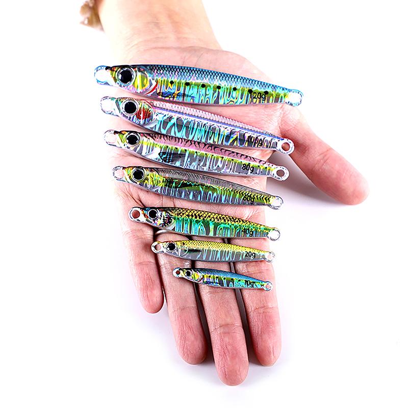 3D Print Tungsten Lure Fishing Jig 10g 20g 30g 40g 60g 80g 100g120g ...