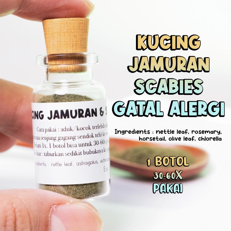 Vitamin Kucing Jamuran & Scabies - Shop | Tokopedia