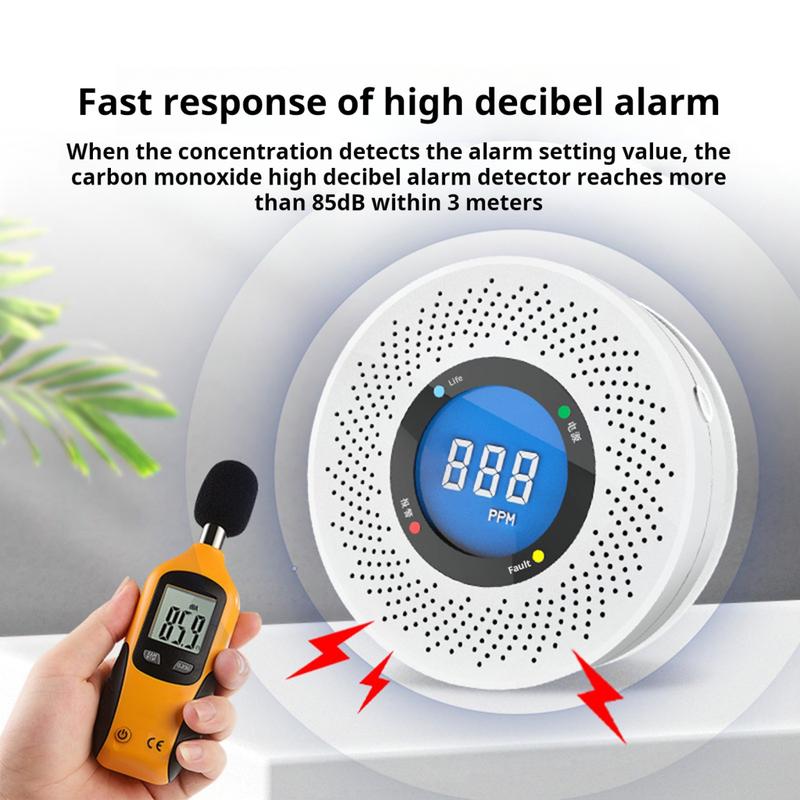 weautikgul- Carbon Monoxide Detector Smart Home Gas Sensor High ...