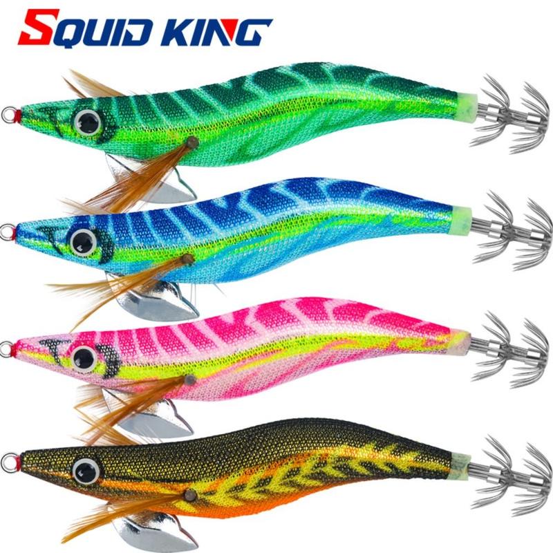 2023 Fishing tackle Wood shrimp lures Lead sinker Jigs Octopus - TikTok ...