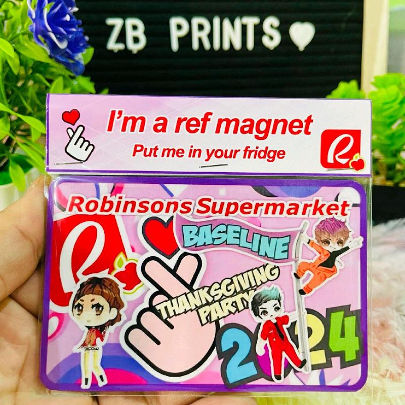 ATM Size Ref Magnet/Giveaways/Customized/BIRTHDAYS/CHRISTENING/WEDDING ...