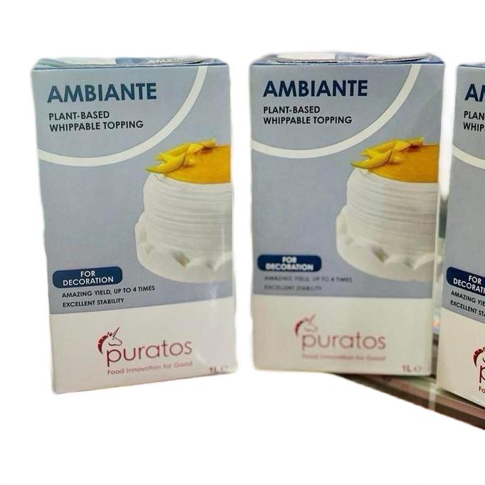 Ambiante plant base non dairy whipping cream by puratos - TikTok Shop ...