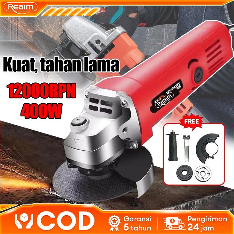 Reaim Mesin Gerinda Tangan 4 Inch Kualitas Tinggi Gerinda Listrik Angle ...