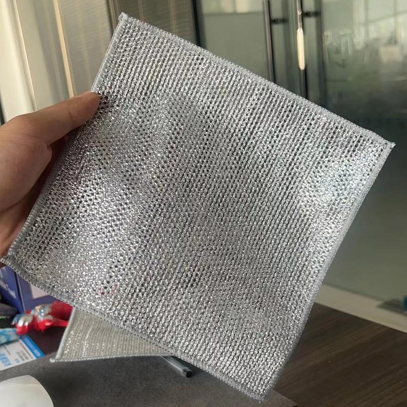Kain Pencuci Pinggan, Dua Sisi, Wayar Perak, Kain Bulu Keluli, - TikTok ...