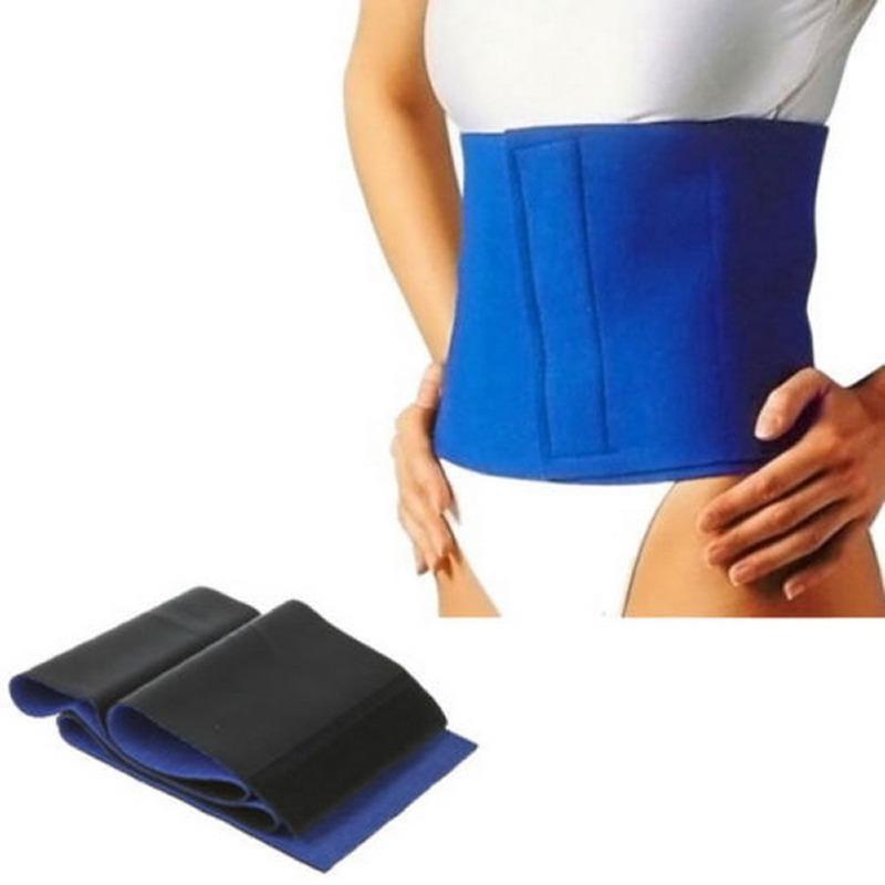Exercise Waist Sweat Belt Wrap Fat Body Neoprene Cellulite Waist ...