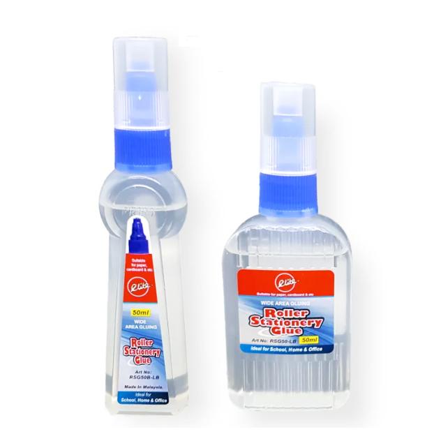 Elite Gam/ Glue Roller Stationery Glue 50ml - TikTok Shop Malaysia