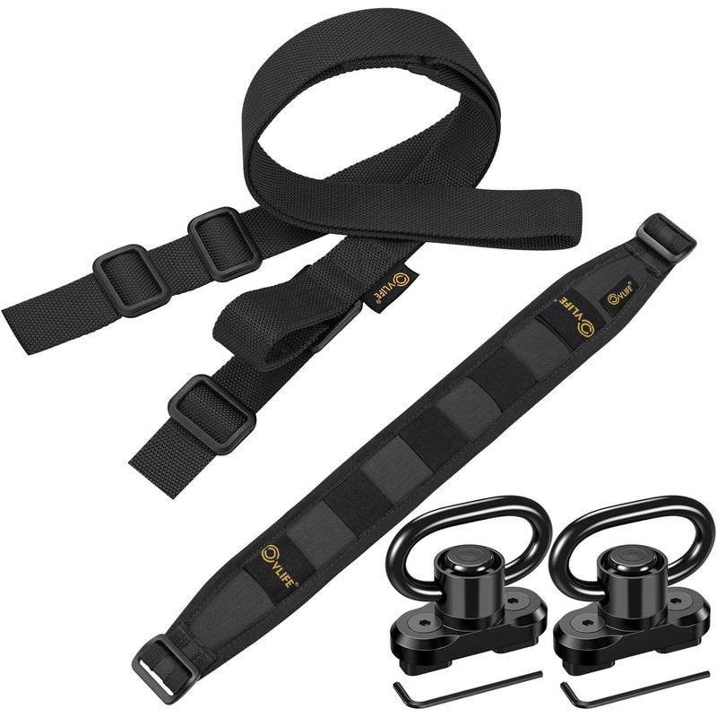 Two Point Sling Upgrade Wide Padded Sling with Removable Sling Swivels ...