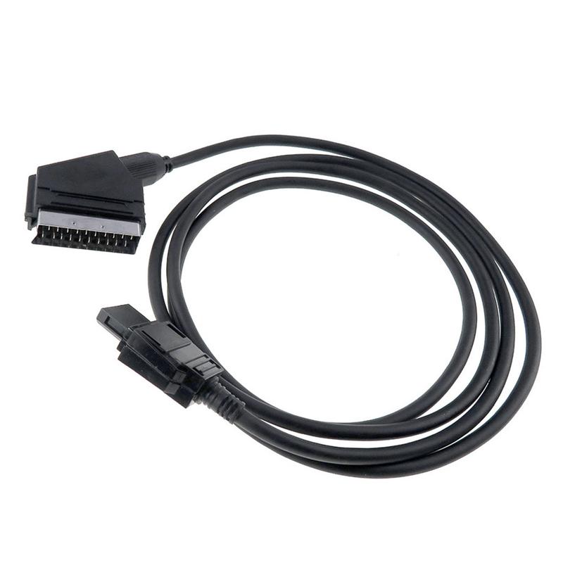 1.8m/3.0m RGB Scart Audio Video AV Cable Connection Cord for NES ...