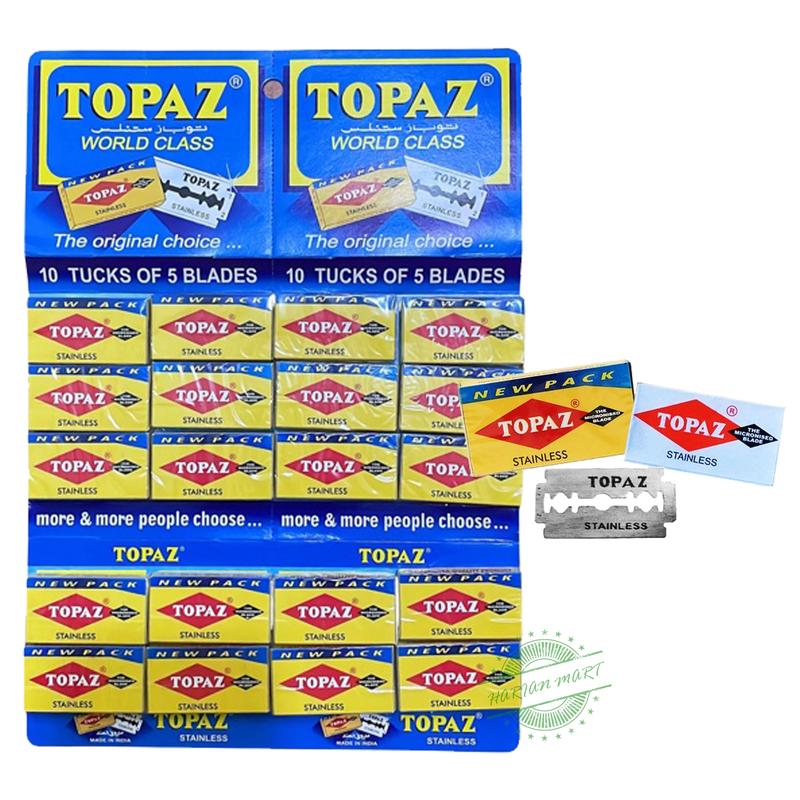 TOPAZ BLADE STAINLESS STEEL 5'S X 20 BOXES - TikTok Shop Malaysia