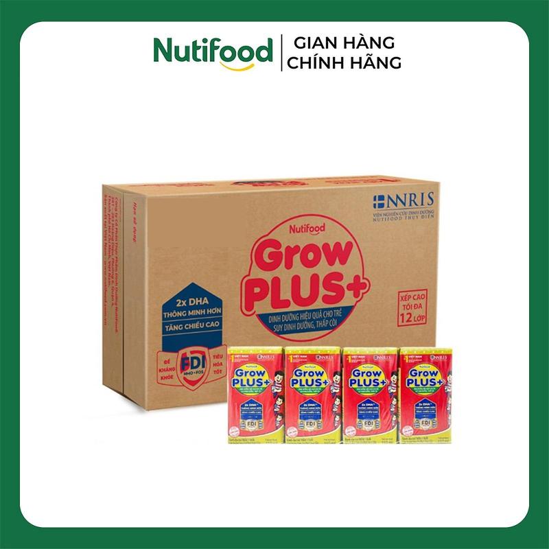 [THÙNG 48] Sữa Bột Pha sẵn Nutifood GrowPLUS+ Suy Dinh Dưỡng - TikTok ...