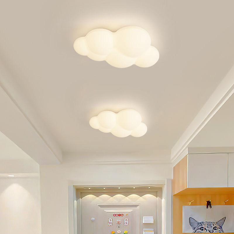 Lampu Dinding Awan, Warna Putih Krim, Lampu Koridor, Lampu Siling ...