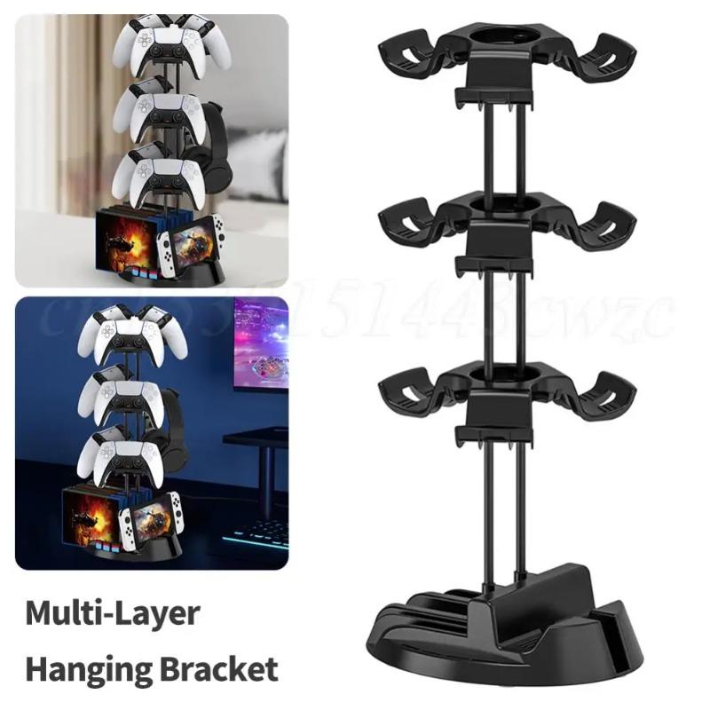 1/2/3 Tier Controller Stand Controller Bracket Base Storage Rack Game ...