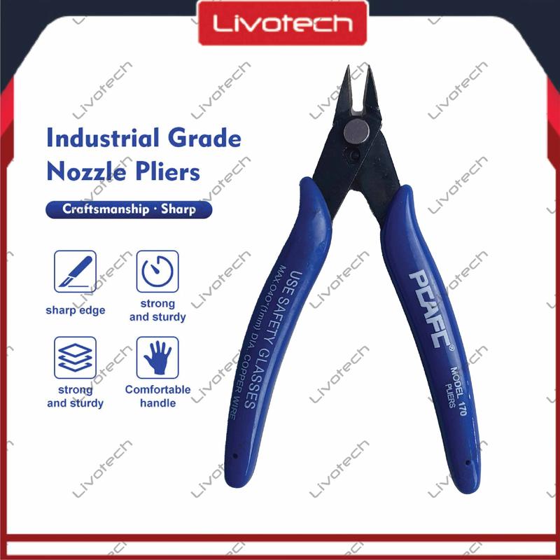 Tang Potong Plato 170 Plier Wire Cutter 5 inch Soft Spring Kawat - Shop ...