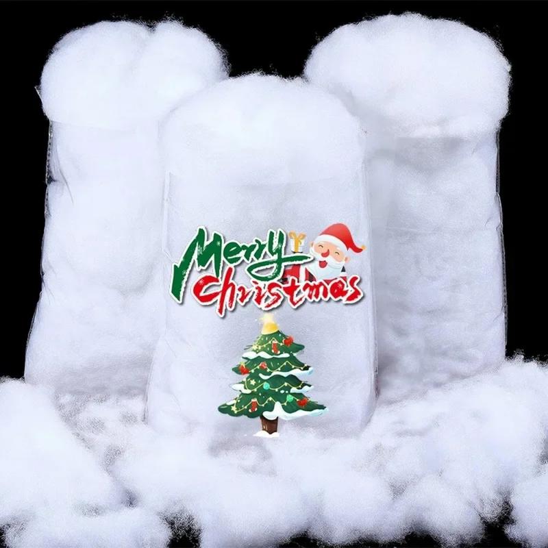Christmas Fake Snow Artificial Snow Blanket Cotton Fluffy Lightweight ...
