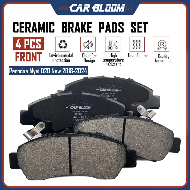 04465-20R01 4PCS Front Depan Disc Brake Pad for Perodua Myvi - TikTok ...