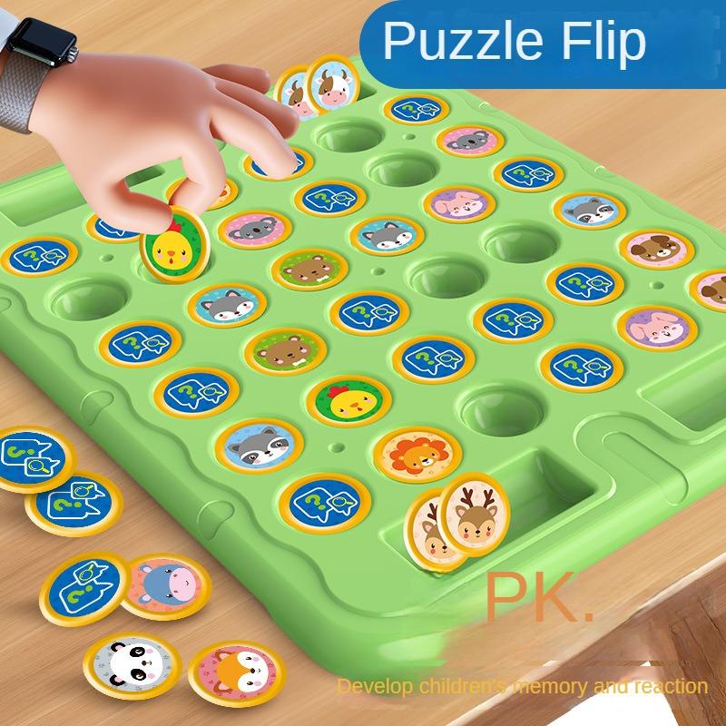 Children's Double-Pair Battle Chess Flip HeroCraft Twice Intelligence ...