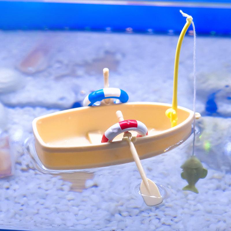Floating Plastic Boats on The Surface of Fish Tanks, Swimmin - TikTok ...