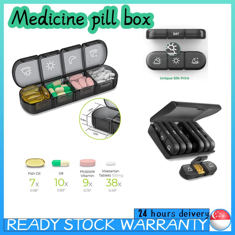 SG[In Stock] Medicine pill box 7 Day Organizer Health Medicine - TikTok ...