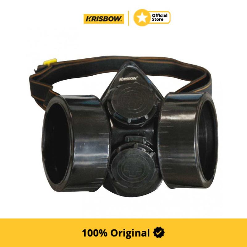 KRISBOW MASKER RESPIRATOR HALF MASK DOUBLE - Shop | Tokopedia
