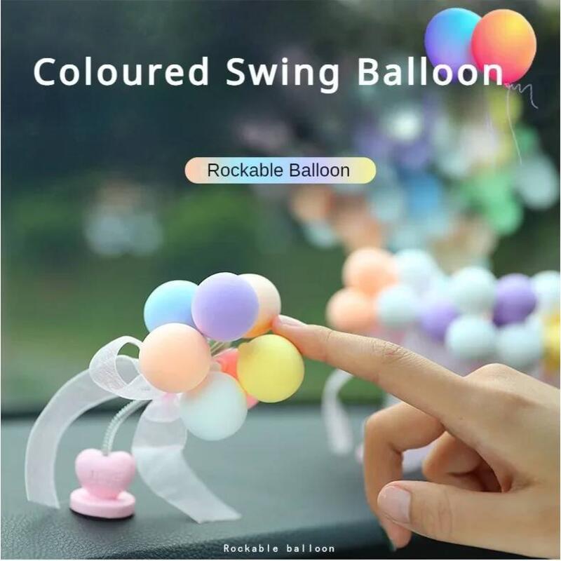 Ornaments Nodding Balloon Dashboard Decor Spring Shaking Hea - TikTok ...