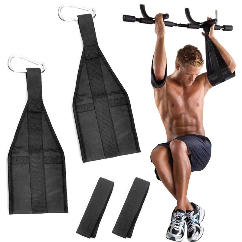 Hanging Ab Straps for Abdominal Muscle Building and Core Strength ...
