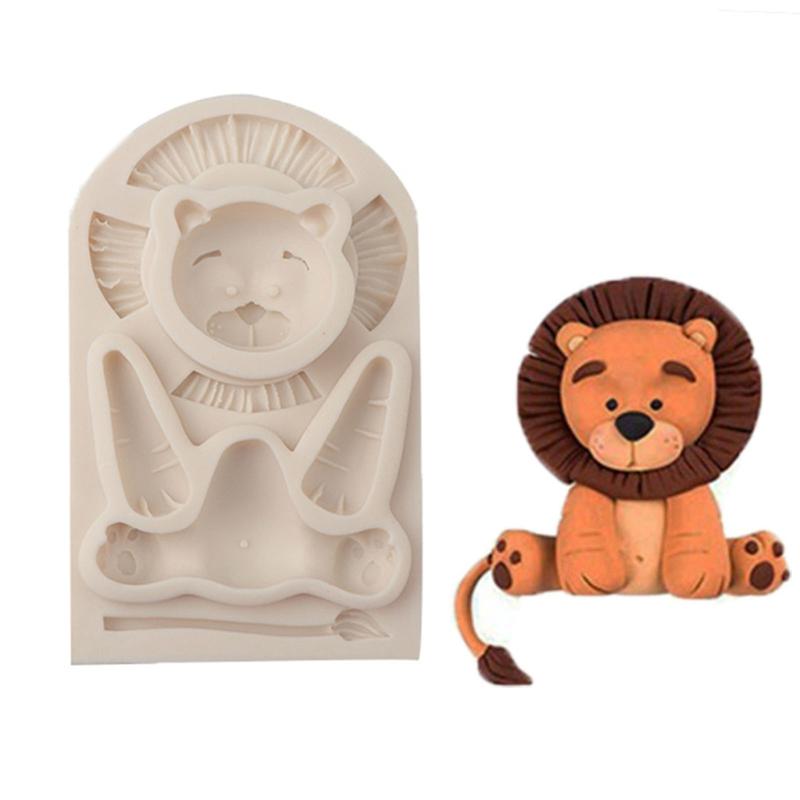 Cake Decoration Mold Cartoon Animal Baking Mould Epoxy Clay Mold ...