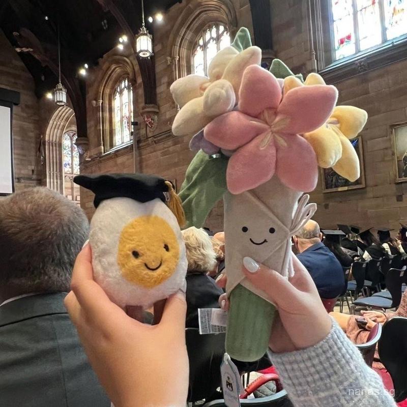 Jellycat Graduation Wedding Bouquet Plush Toy Doll Doll Fun Birthday ...