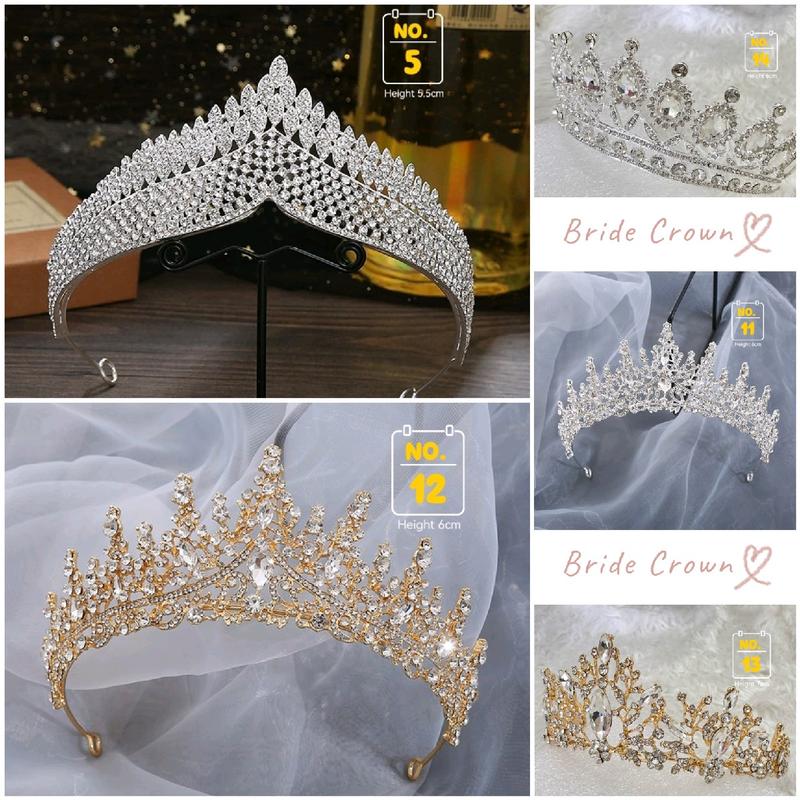 Crown Bride Crown Tunang Crown Nikah Sanding Crown Wedding Mahkota ...