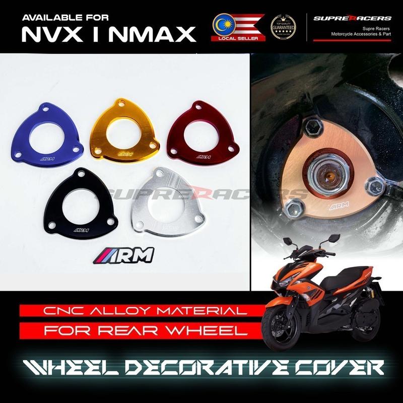 NVX NMAX Rear Wheel Decorative Cover/ CNC Aluminum Alloy For - TikTok ...