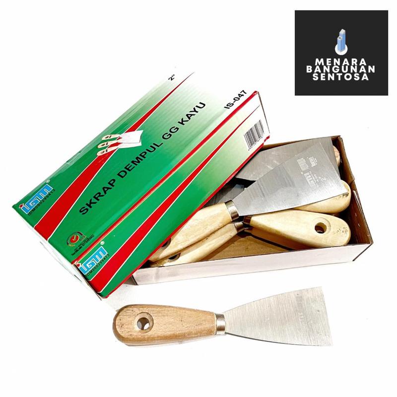 Kapi Kayu IGM Baja Asli 2" Inch - Kape Pisau Dempul Scapper - Shop ...