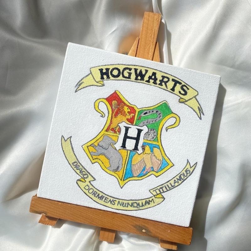 Hogwarts Paint By Numbers with Easel - Shop | Tokopedia
