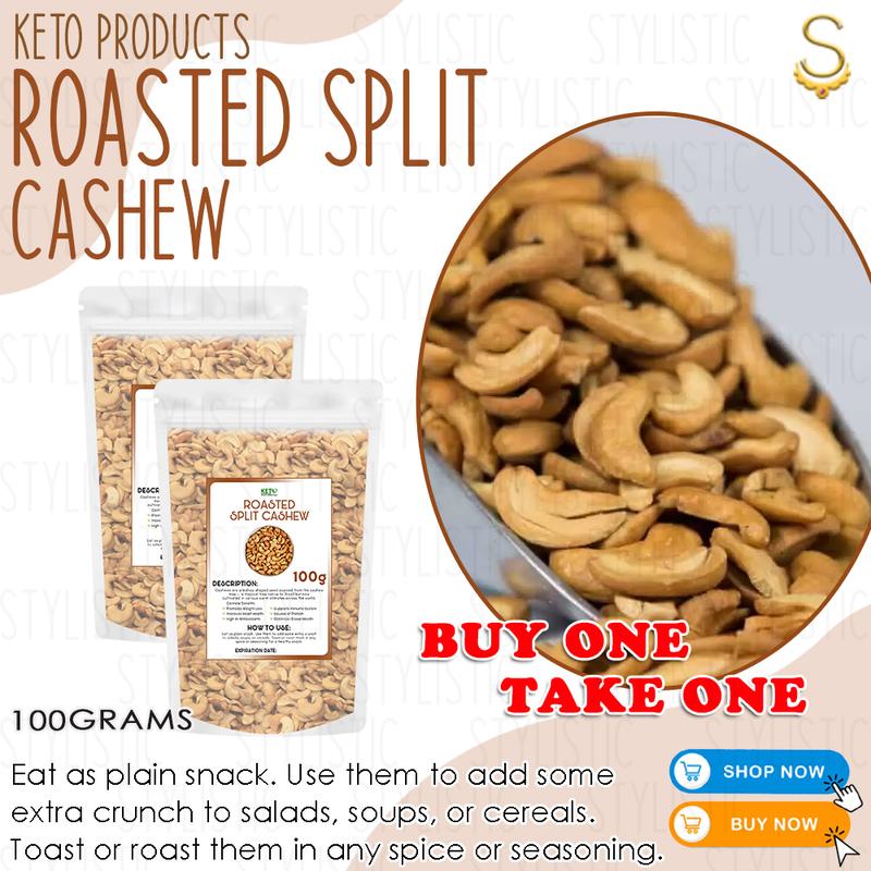 BUY 1 TAKE 1 Roasted Split Cashew 100grams - TikTok Shop Philippines