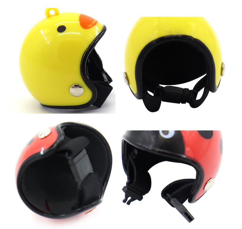 4 helmets, toy helmets, small pet helmets, quail bird duck pet - TikTok ...