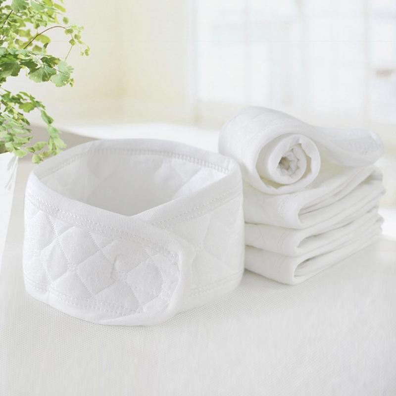Portable Baby Belly Band Infant White Breathable Cotton Umbilical ...