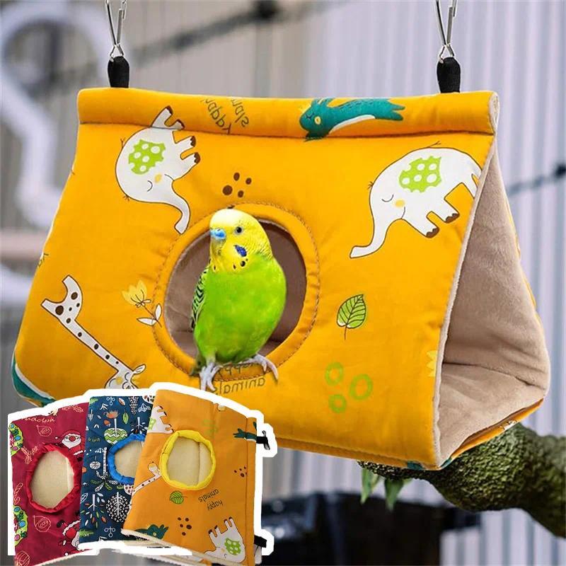 1pc Bird's Nest, Triangle Ventilated Warm Hammock, Bird Cage - TikTok ...