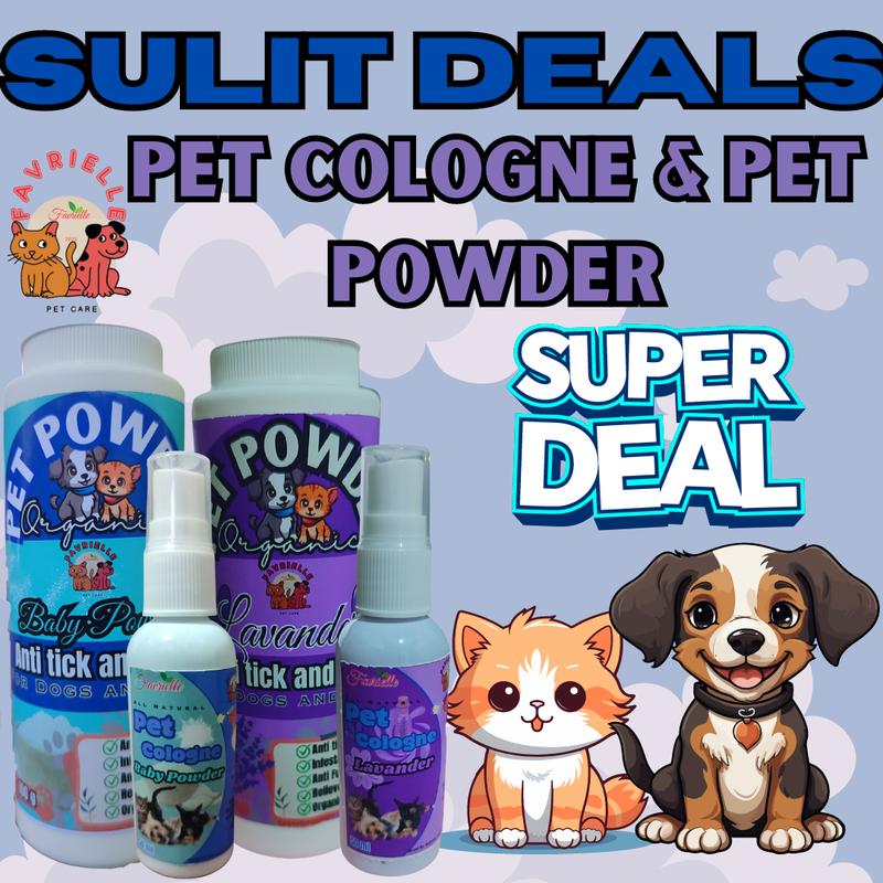 Sulit Deals Pet Cologne Anti-Sneeze & Pet Powder Anti Tick & - TikTok ...